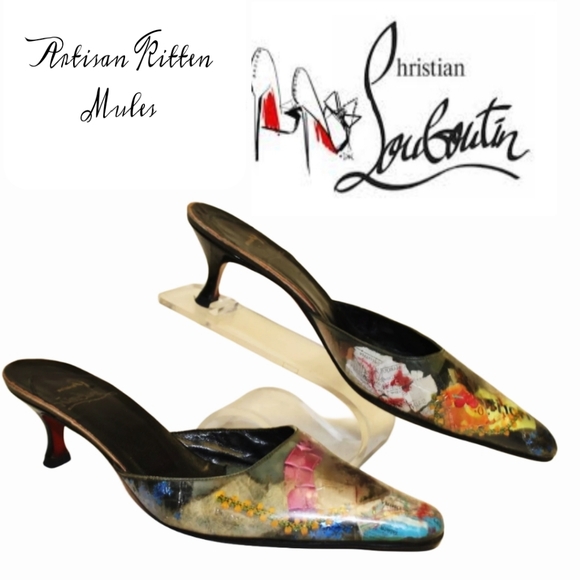 Christian Louboutin | Shoes | Christian Louboutin Rare Artisan Kitten ...
